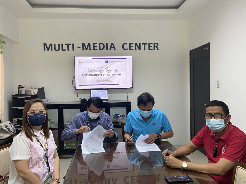 Ceremonial Signing of MOA: Virtual Internship Program of BSAM 4th Year ...