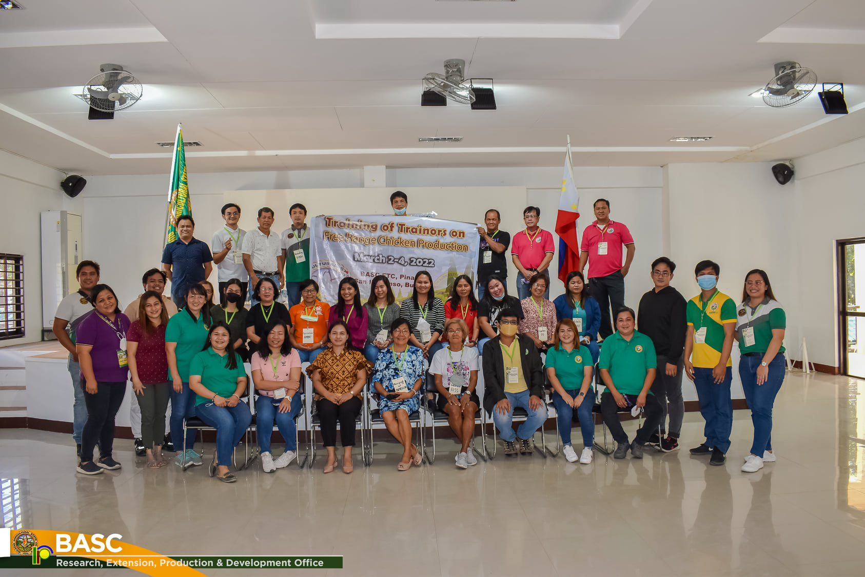 BASC faculty, farmer-cooperators trained on free range chicken ...