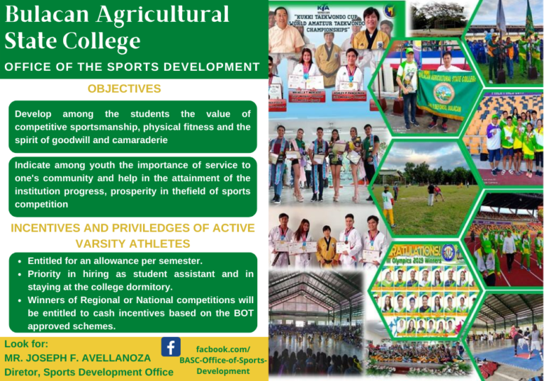 Sports Development - Bulacan Agricultural State College