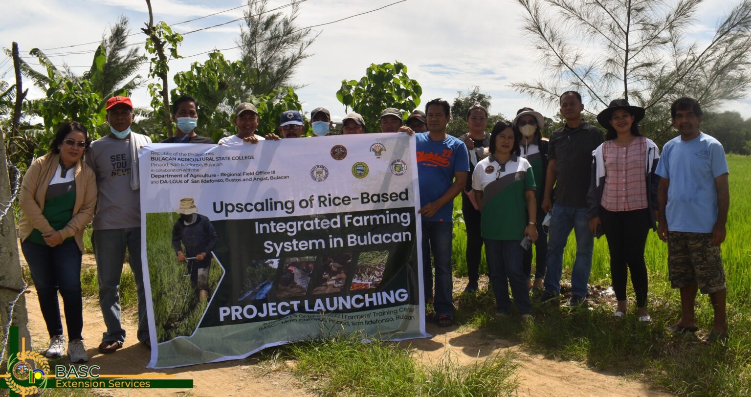 BASC launches new Palayamanan project - Bulacan Agricultural State College