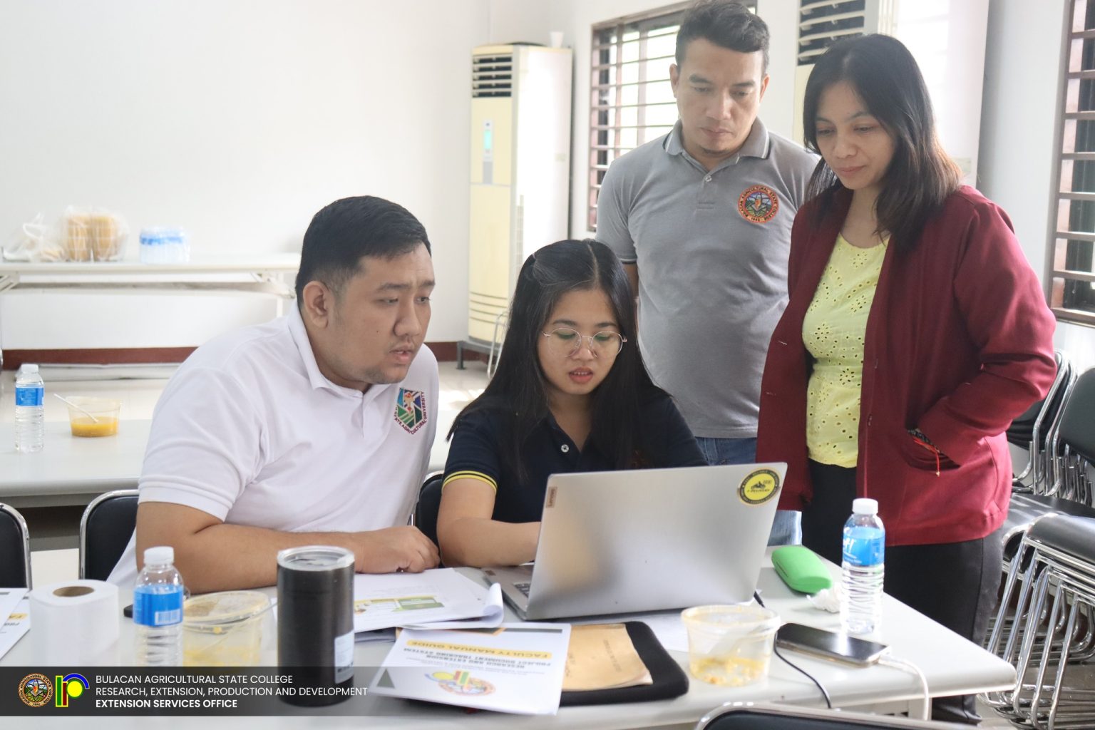 HAPPENING NOW: The project team leading the ongoing extension project ...