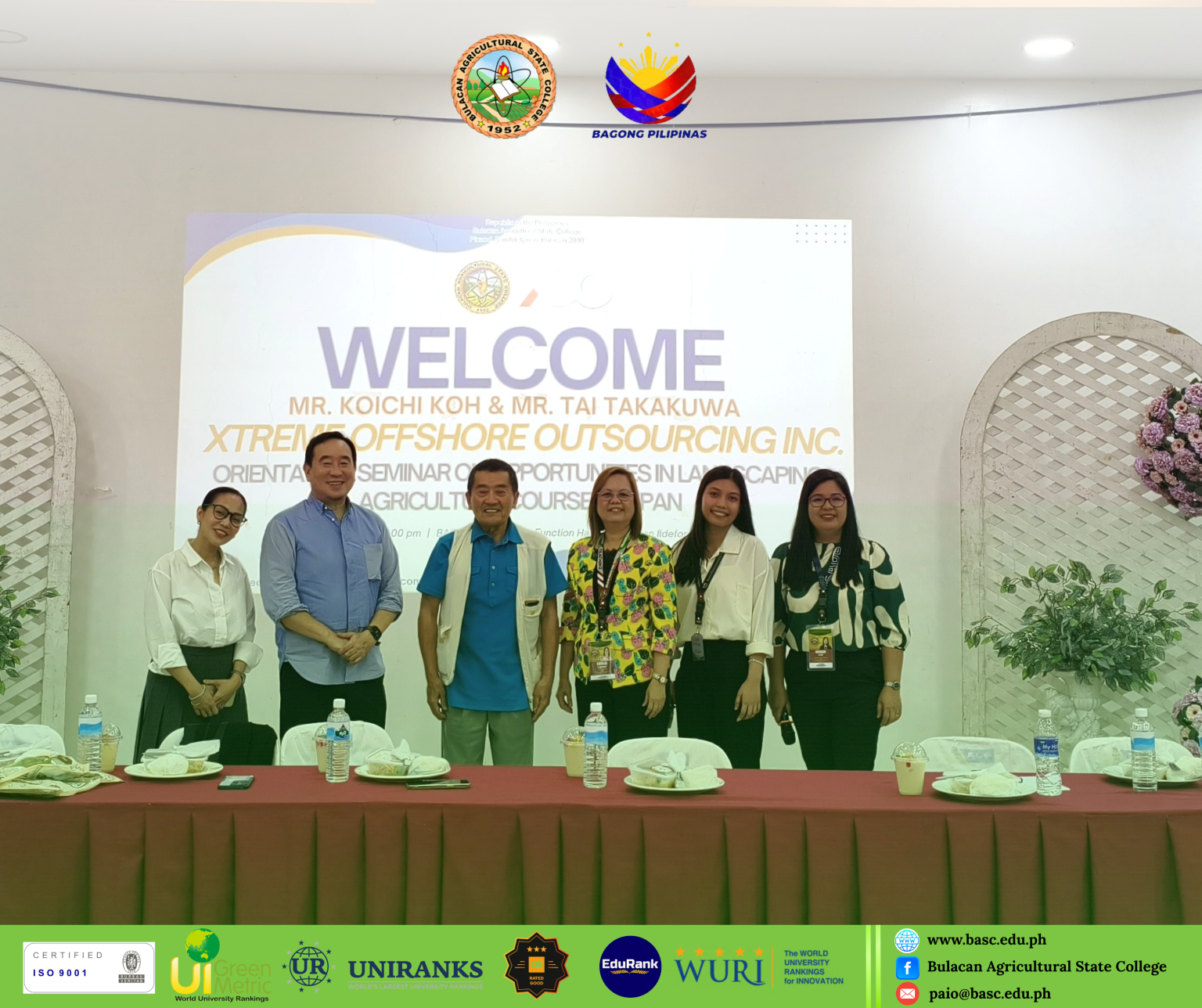 Bulacan Agricultural State College - Shaping minds. Transforming lives.